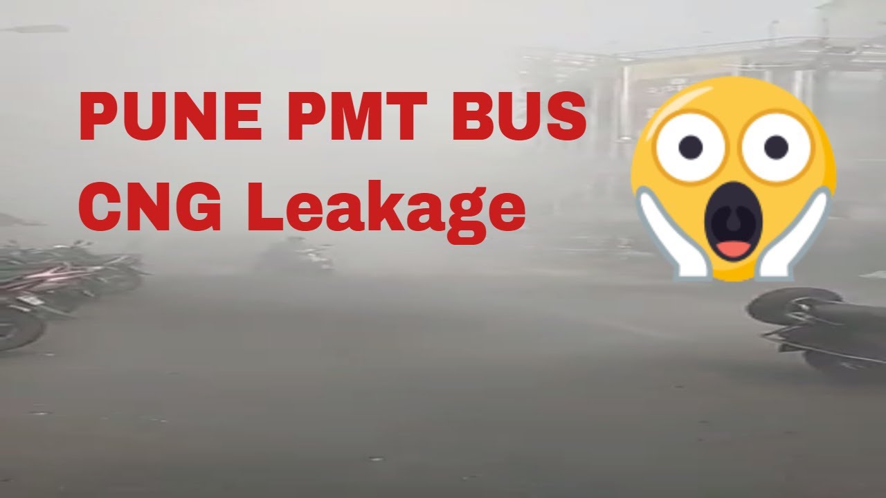 Pune PMT bus CNG leakage | Jay Hind chouk | Laxmi Road | 2018 - YouTube
