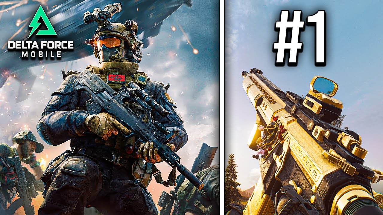 NEW Top 5 Weapons In Delta Force Mobile - YouTube