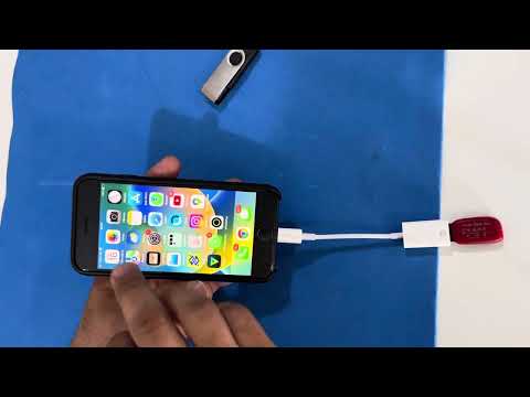 How to transfer files from iPhone directly to a USB drive.