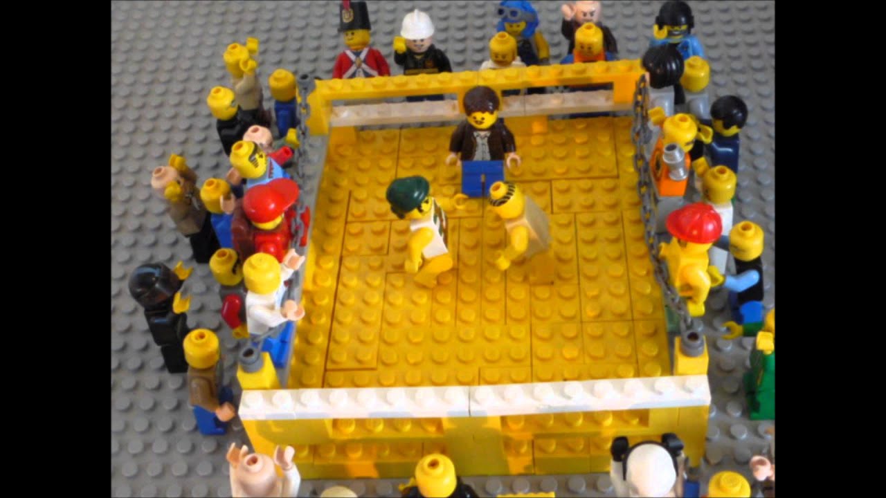 lego boxing match - YouTube