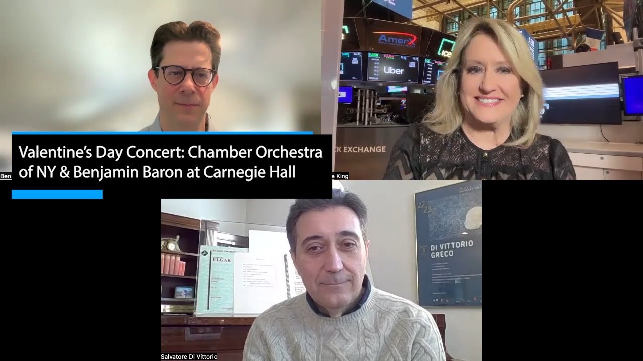 Valentine’s Day Concert: Chamber Orchestra of NY & Benjamin Baron at ...