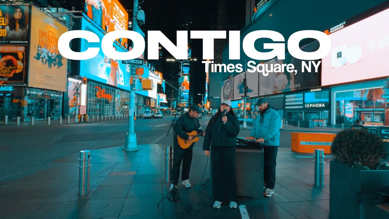 NOMAD WORSHIP - Contigo (With You) (desde Times Square, NY) | Cover de ...