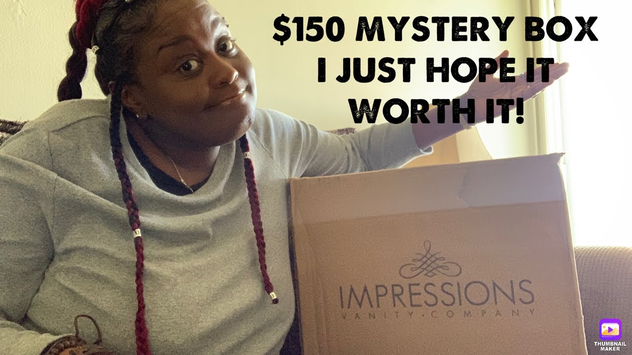 Impressions Vanity Mystery Box 2023 - I hope I’m Impressed! - YouTube