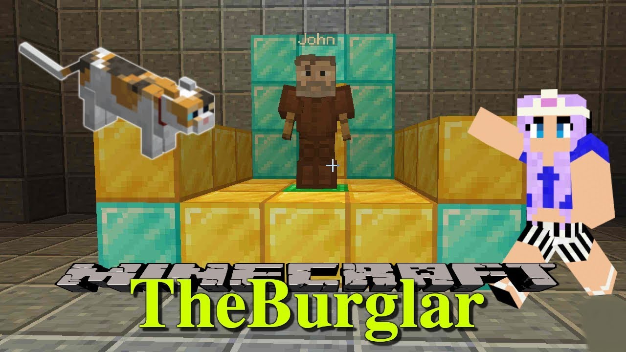This Man Stole My Cat - Minecraft The Burglar - YouTube