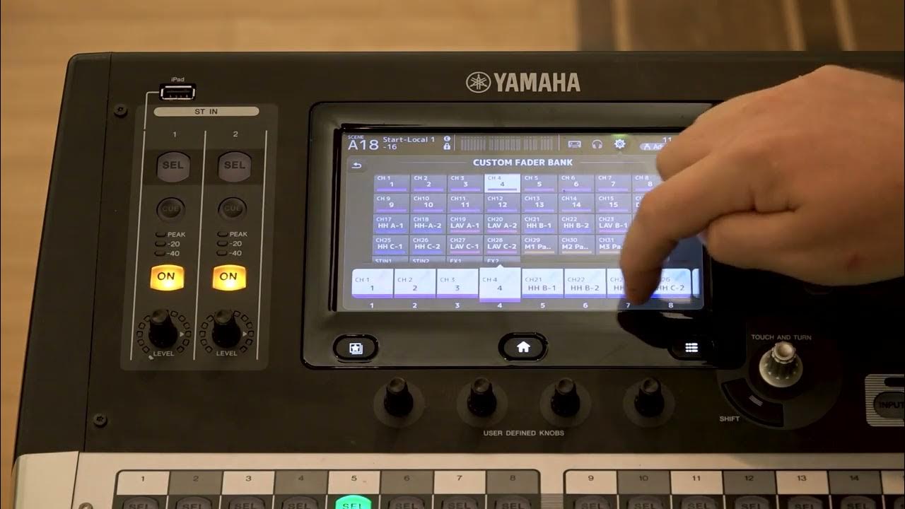 Custom Fader Yamaha Tutorial - YouTube