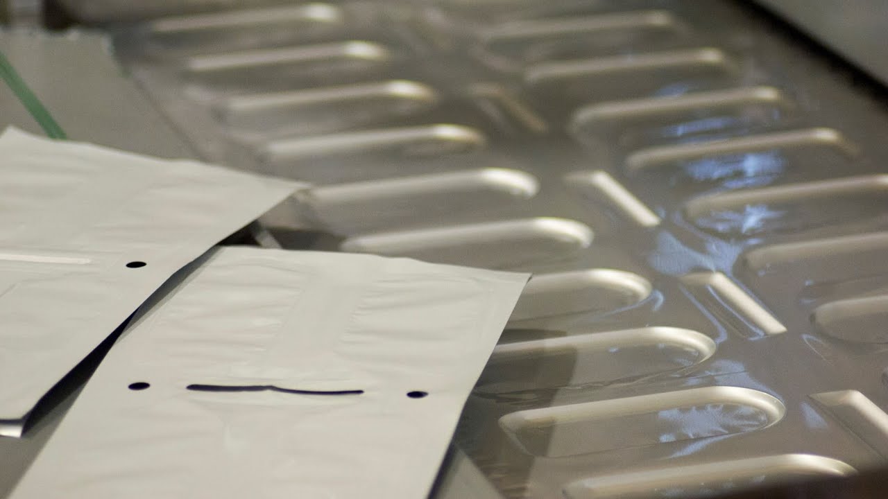 COLIMATIC Innovative solution - Packaging of SUTURES with TERMINAL STERILIZATION SYSTEM - YouTube