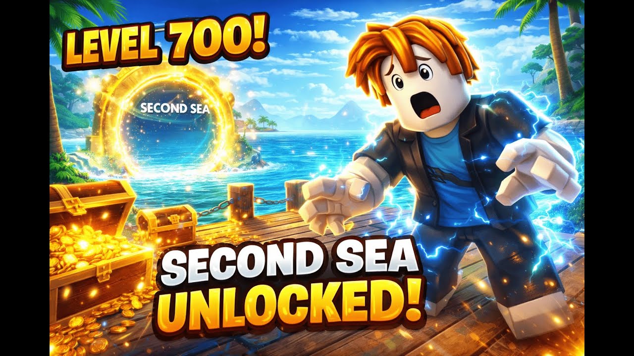 I Finally Reached Level 700 & Unlocked Second Sea! 🌊 | BloxFruit - YouTube