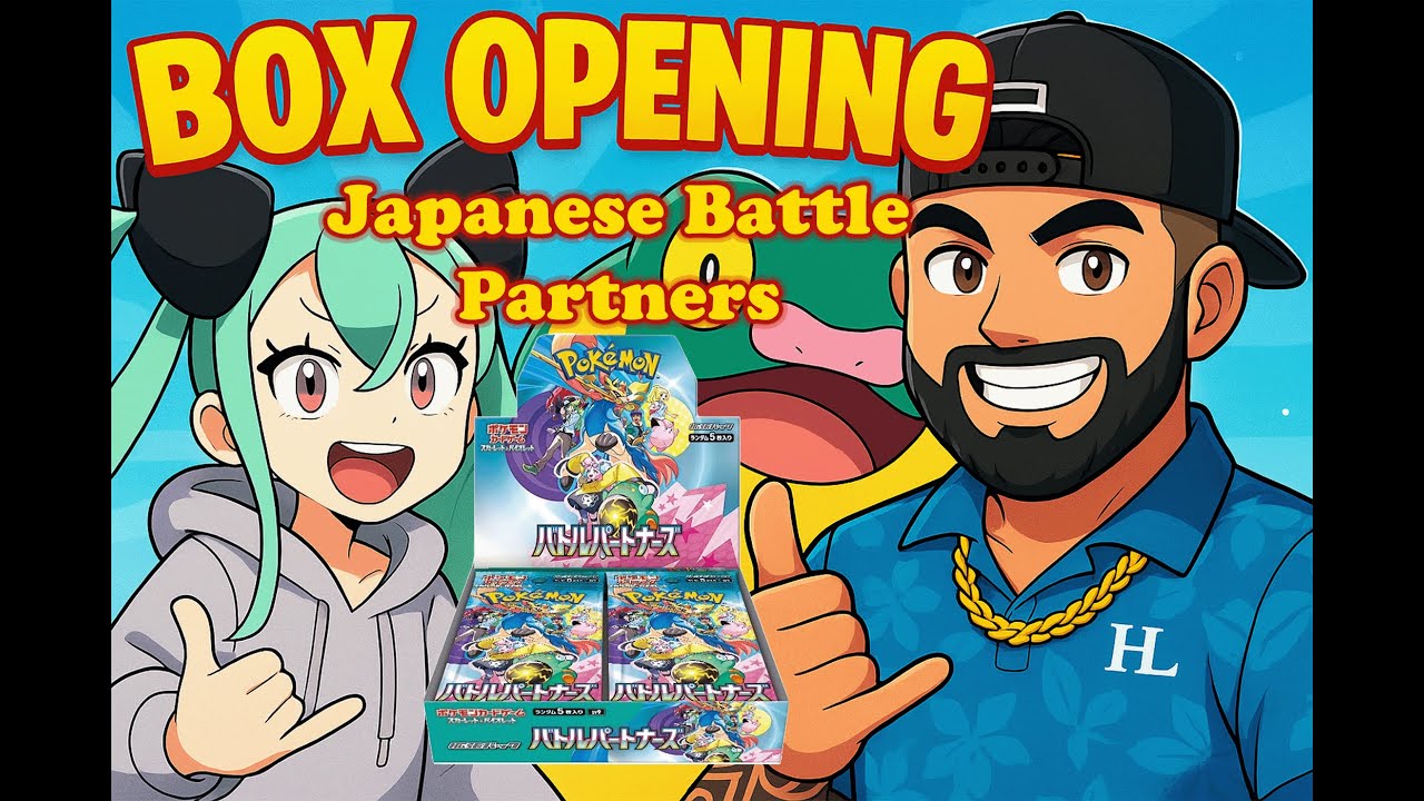 🔥 Japanese Battle Partners Box Opening! Big Pulls?! - YouTube