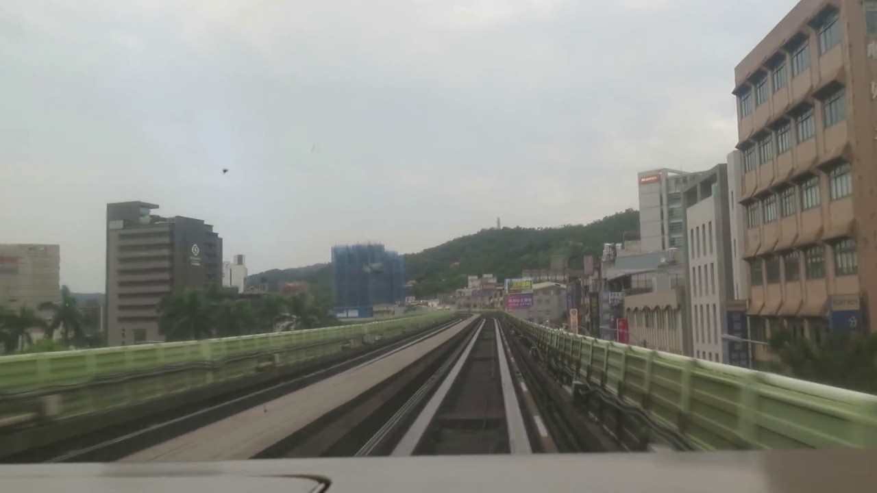 Taipei MRT - Wenhu Line(BR, 1 Line) (Wenshan–Neihu Line)北捷文湖線 - YouTube