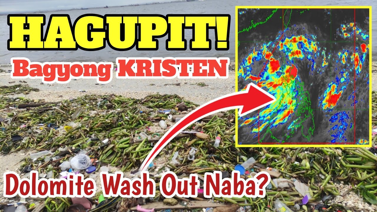 Dolomite Beach Na Washout naba? Bagyong Kristen #kristine Tropical ...