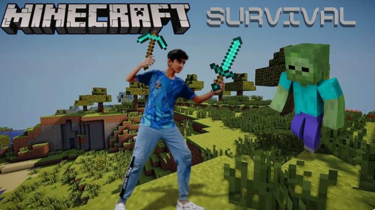 Let's Spend some time with minecraft//minecraft survival//Gameplay #1 ...