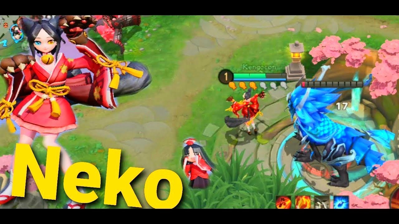 Onmyoji Arena : Neko Ninja - Moba Gameplay - YouTube