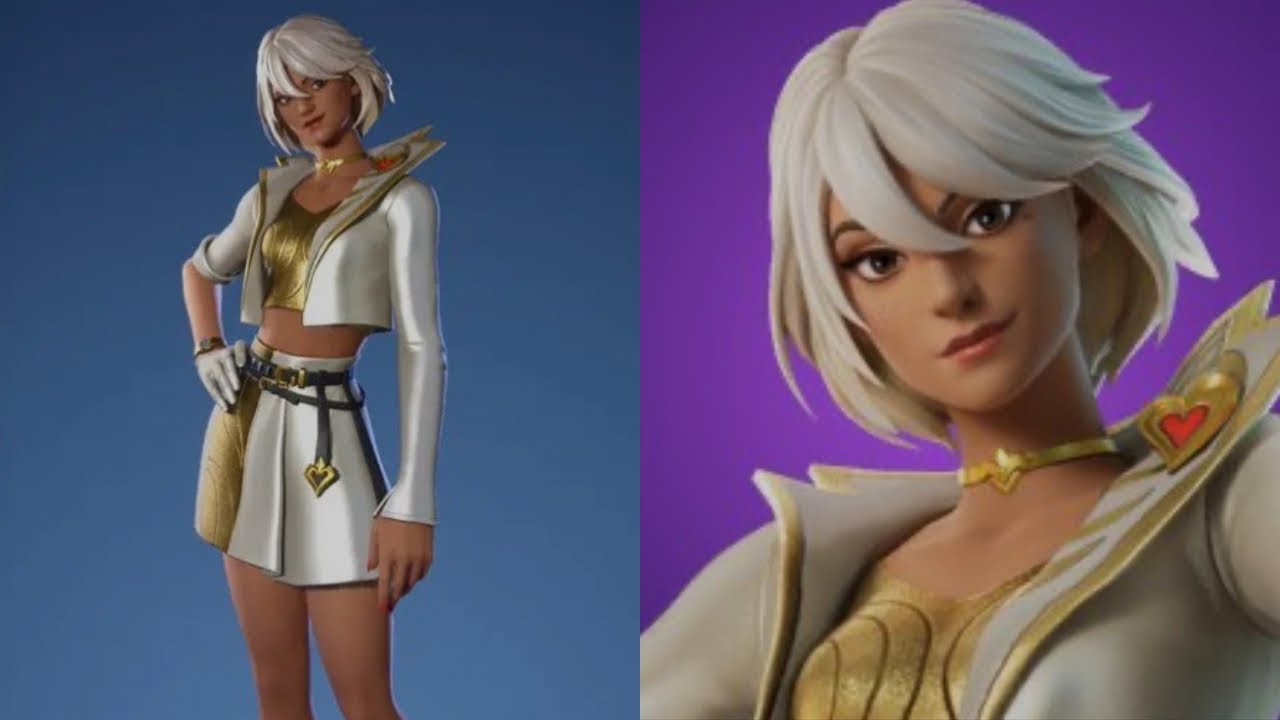 Fortnite saison 2 chapitre 5 skin aphrodite - YouTube