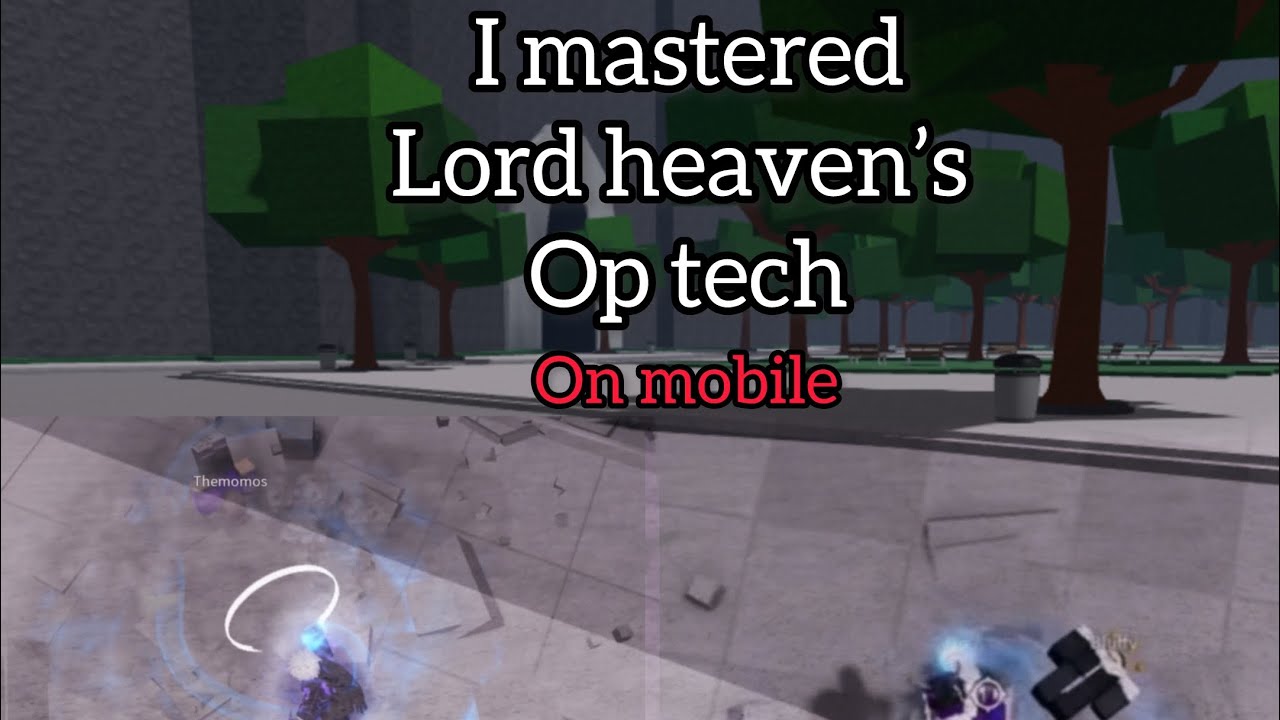 I mastered @LordHeaven7 2nd OP tech of his latest video *on mobile ...