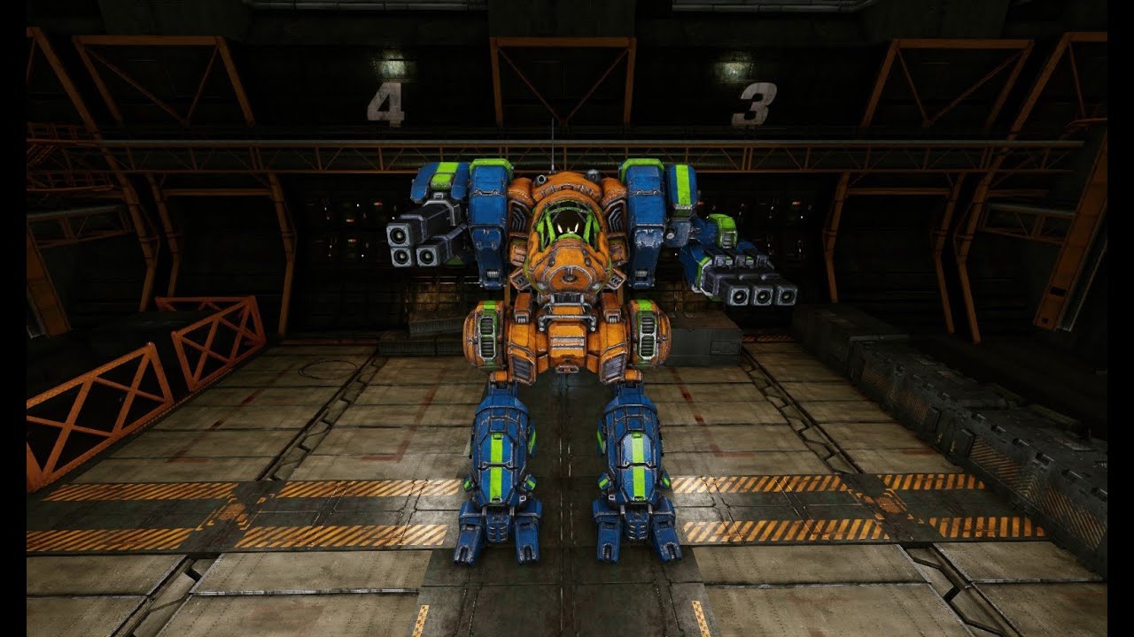 Mechwarrior Online: Rkshz QP №74 - Black Lanner "BKL-A" - YouTube