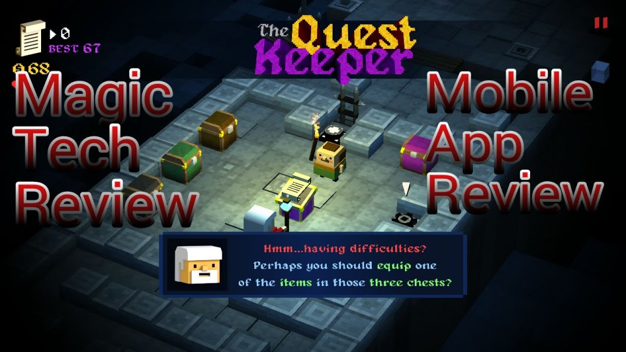 The quest keeper Mobile app review addicting game! MTR - YouTube