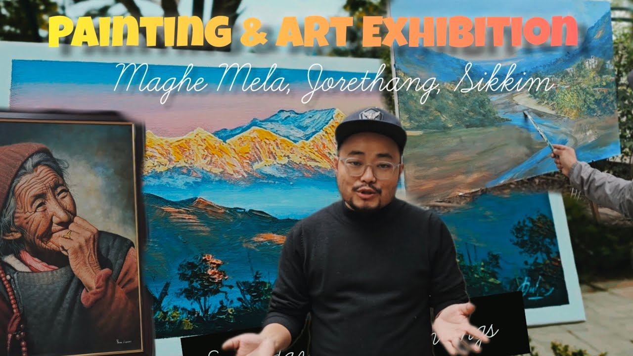 Maghe Mela Painting Exhibition | inside Creative Hub | Green Park ...