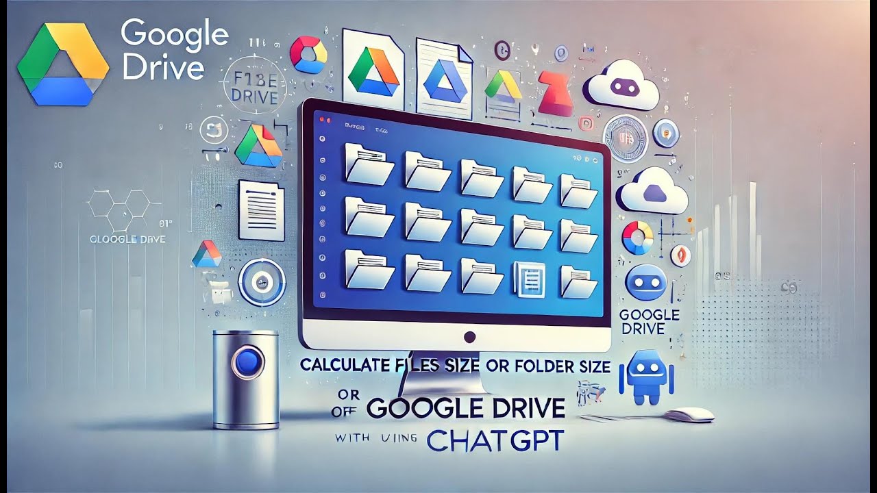 How to Calculate Files Size or Folder Size of Google Drive by using ...