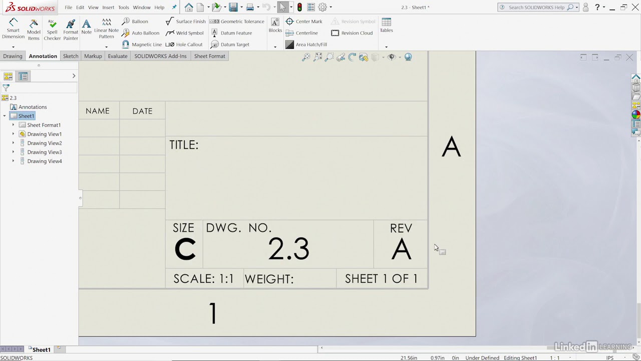 Making of the first CAD drawing with Solidworks - YouTube