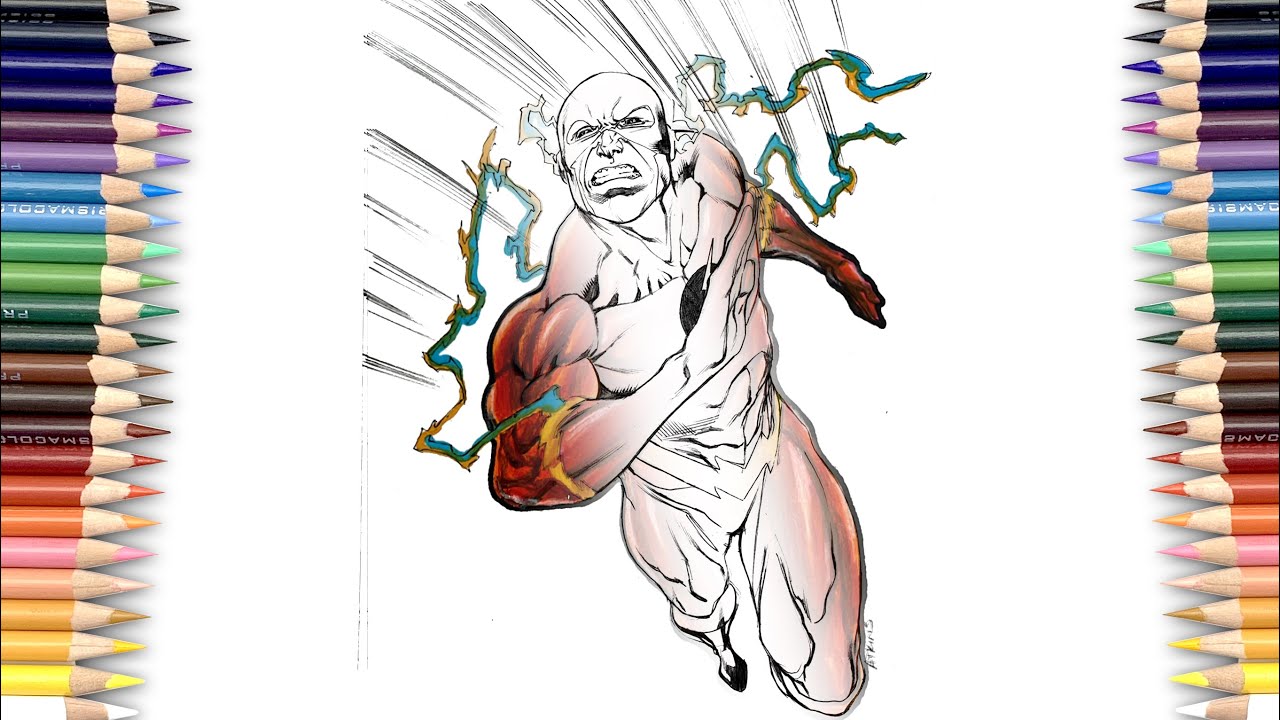 Reverse FLASH Coloring Page | Flash Coloring Page [NCS] - YouTube