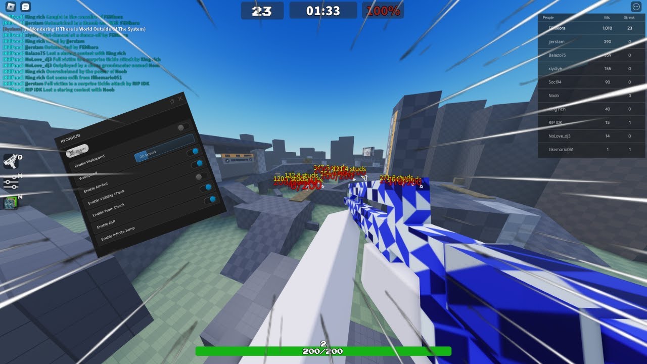 NEW FREE FFA BATTLE GROUNDS ROBLOX SCRIPIT|KYONHUB v2| - YouTube