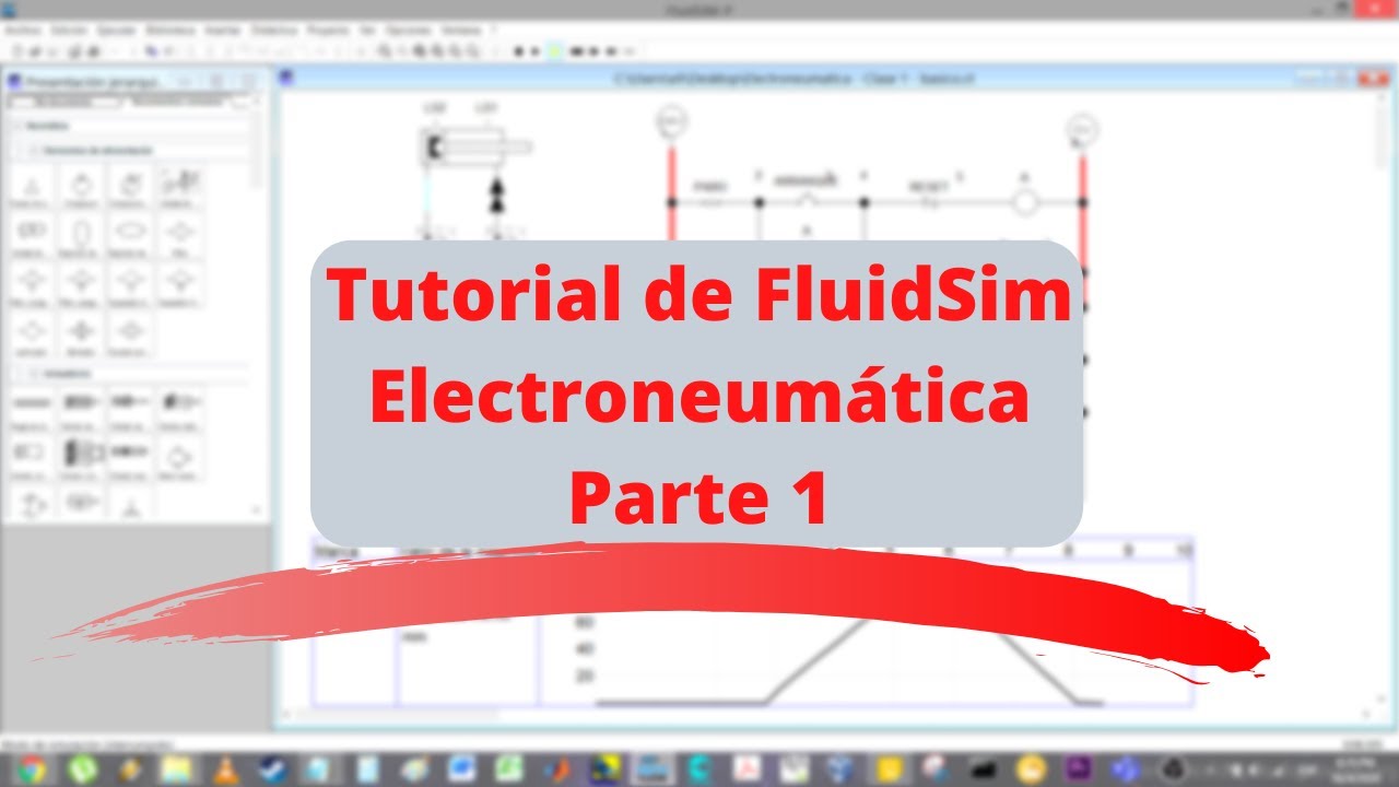 Tutorial de FluidSim | Electroneumática | Parte 1 - YouTube