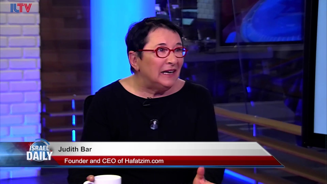 Judith Bar Founder and CEO of Hafatzim ITV 16.3.17 - YouTube
