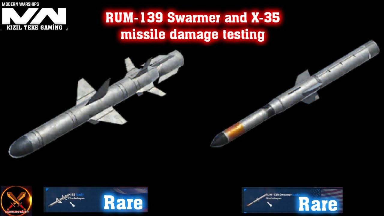 MODERN WARSHIPS // RUM-139 Swarmer and X-35 missile damage testing # ...