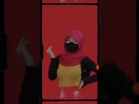 tik tok hijab gunung gede