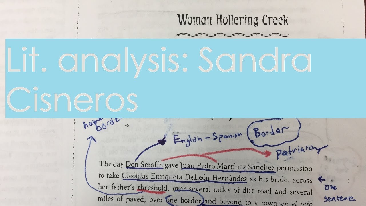 Border Metaphors and Narrative Techniques in Sandra Cisneros' WOMAN ...
