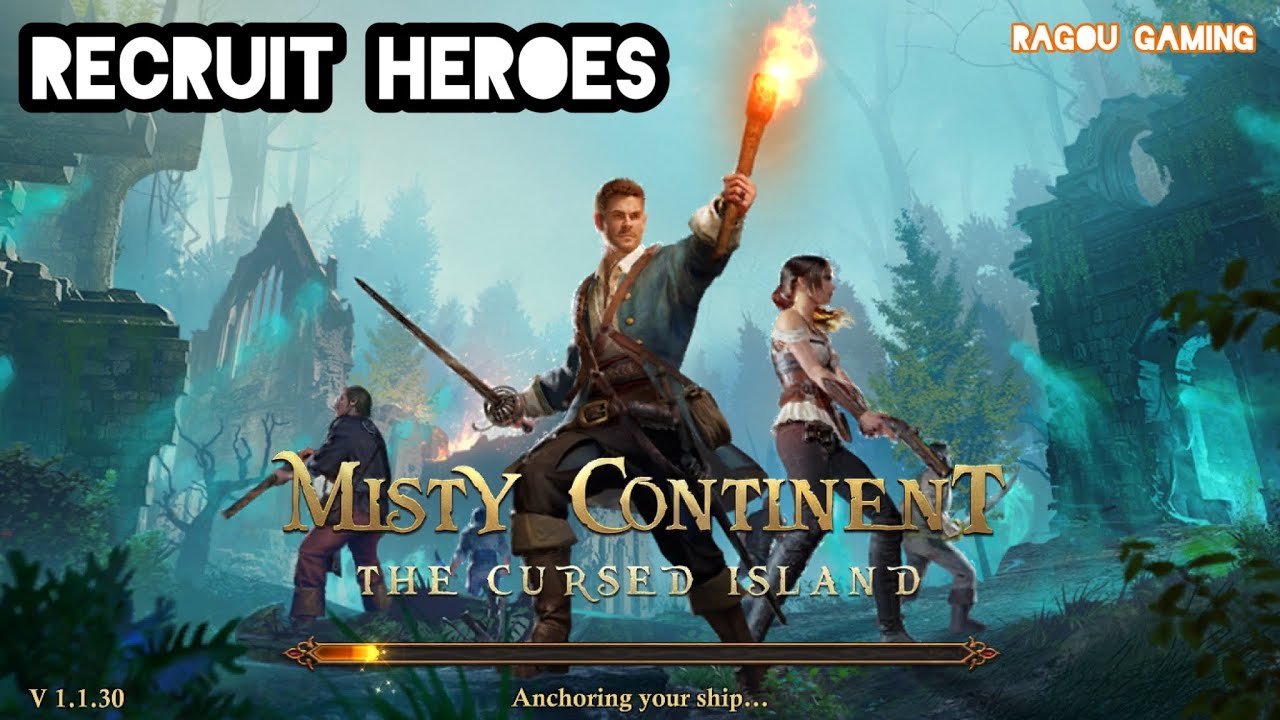 How to recruit Heroes in Misty Continent: Cursed Island - YouTube