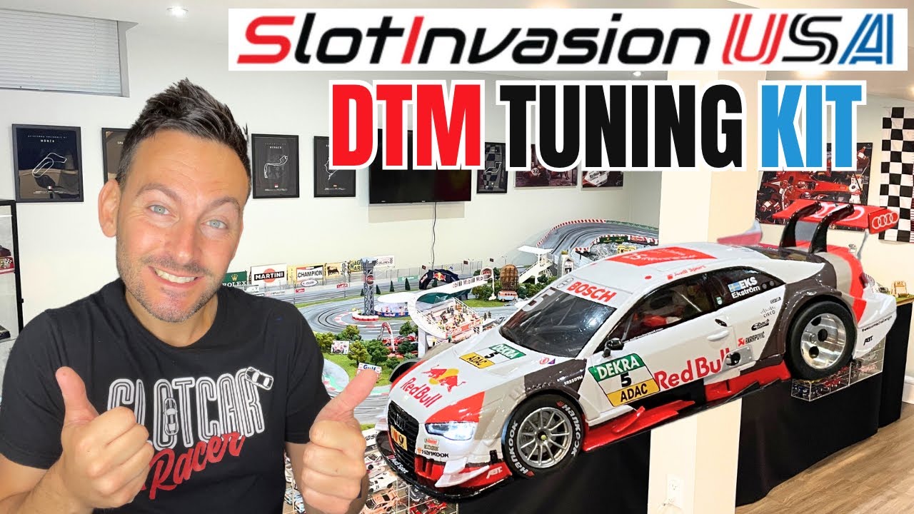 SlotInvasion 1/32 Carrera DTM Tuning Kit | Install & Test 🏁| - YouTube