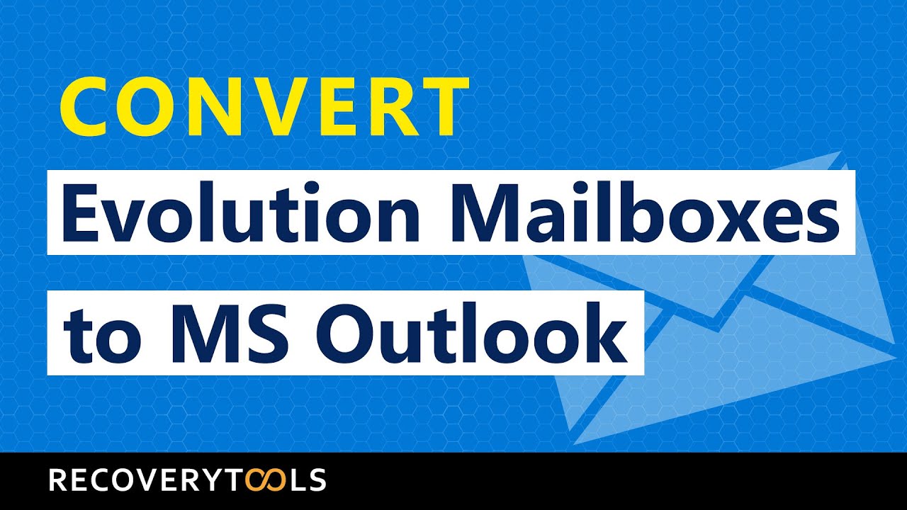 How to Convert Evolution Mail to Outlook | Export Evolution to PST ...