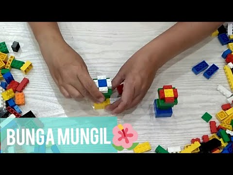 Cara Membuat LEGO Bentuk Bunga Mungil - YouTube
