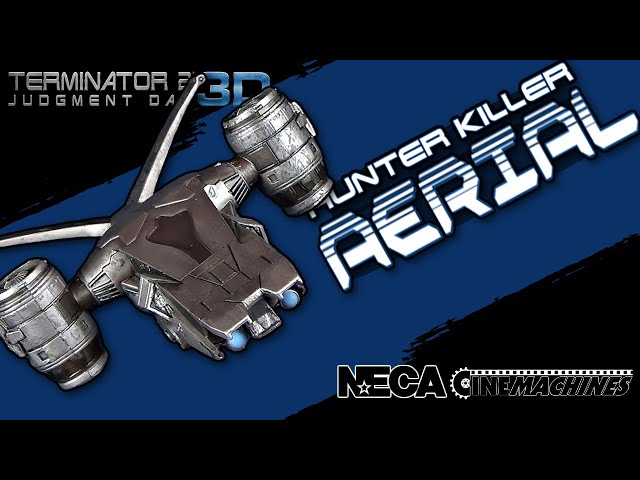 Terminator Hunter Killer Antena Cinemachines Diecast SciFi Movie