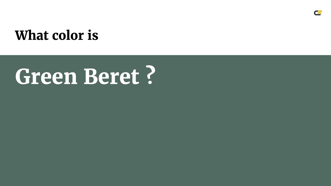 Green Beret color #516a62 hex color - Green color - Warm color 516a62 ...