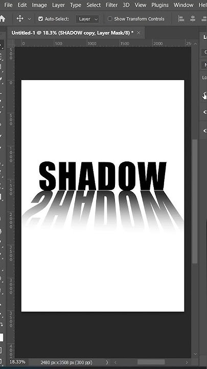 Text Shadow Effect in Photoshop Tutorial 🤯 #photoshoptutorial # ...
