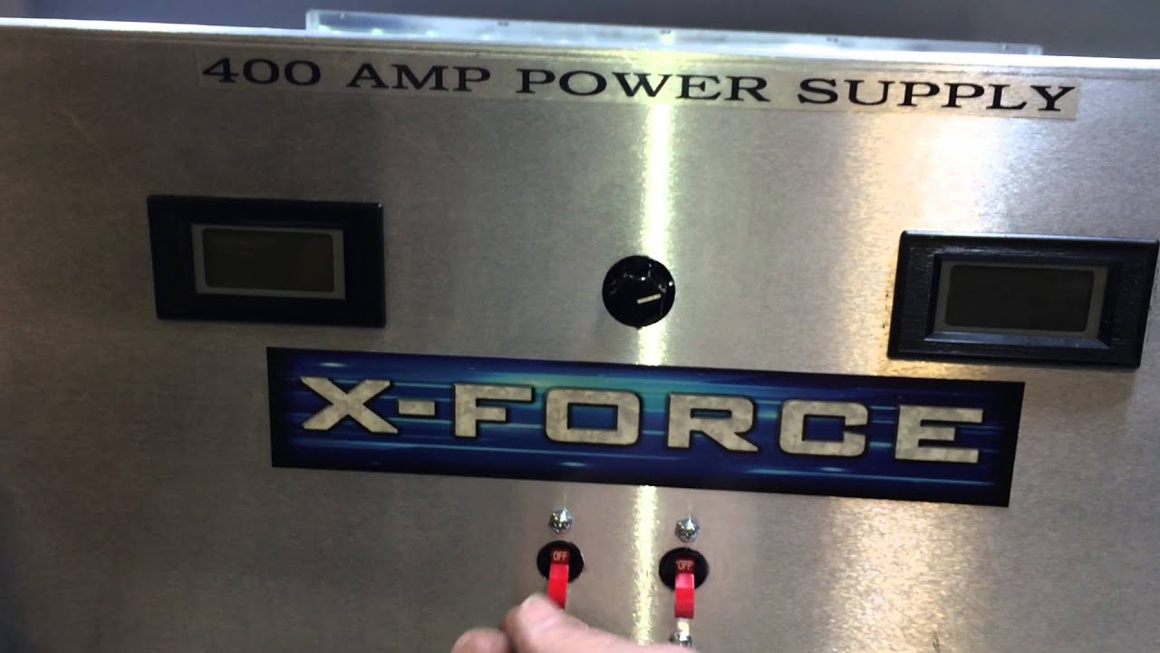 Xforce 2015 400a Modular Switching Power Supply - YouTube