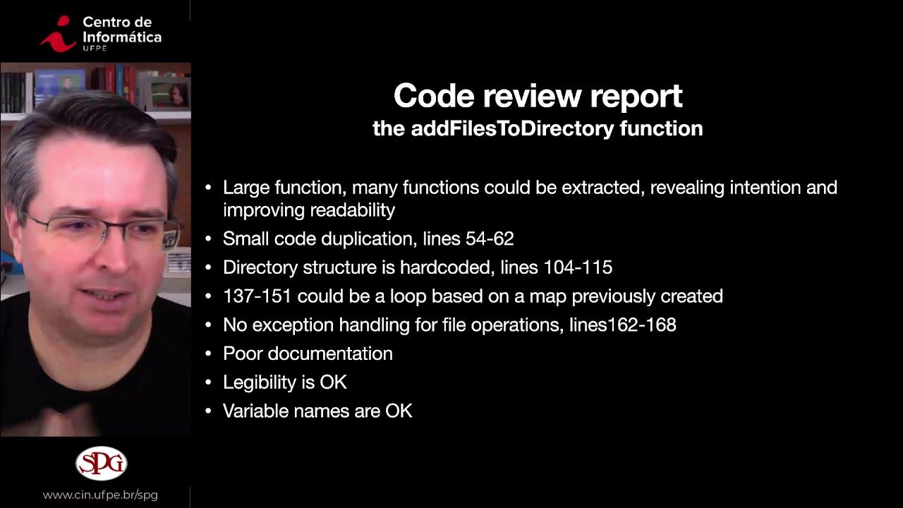 Code Review Exercise - YouTube