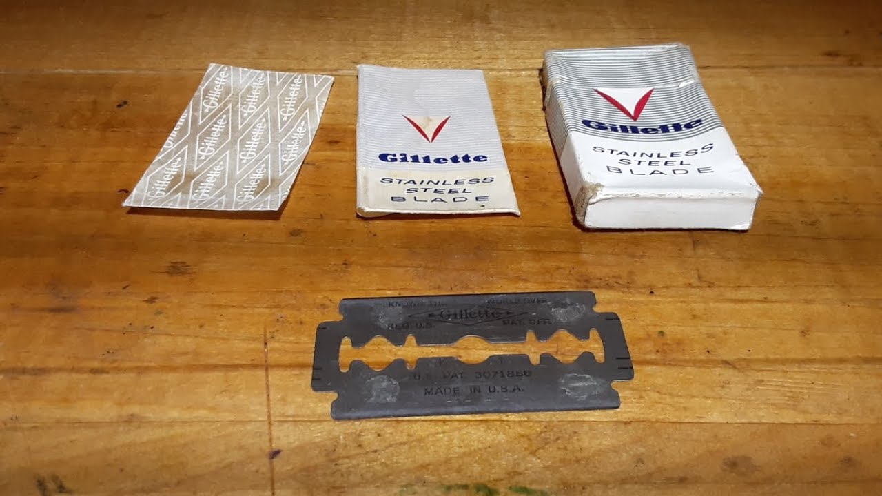 Gillette Stainless Steel Blade Review - YouTube