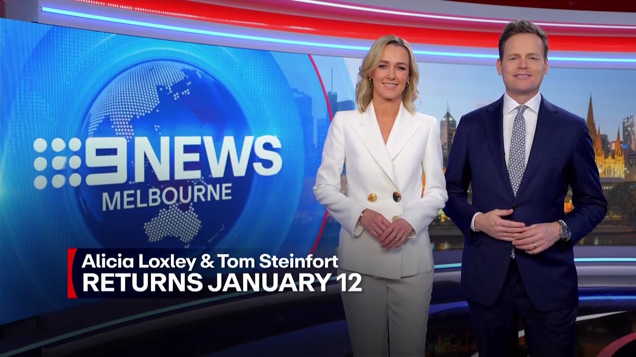 Nine News Melbourne - Alicia Loxley & Tom Steinfort Returns Promo ...