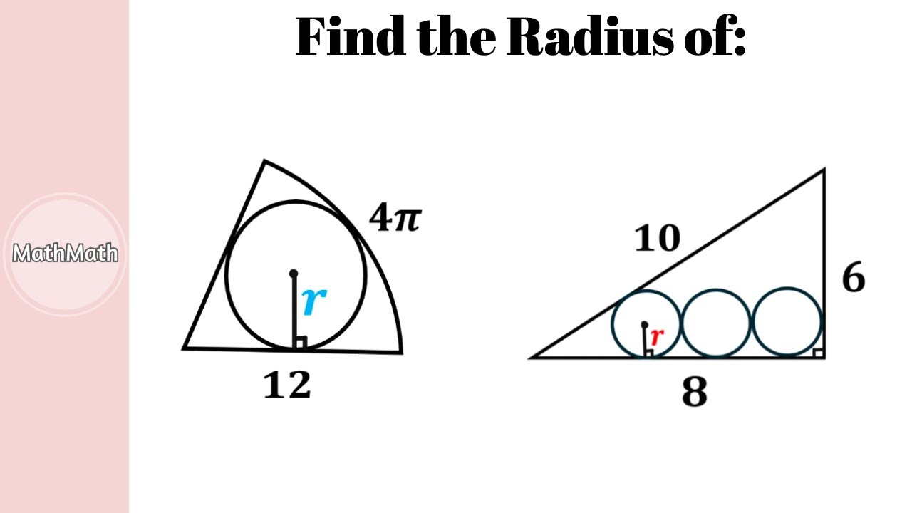Geometry - HOW TO: Find the Radius - YouTube