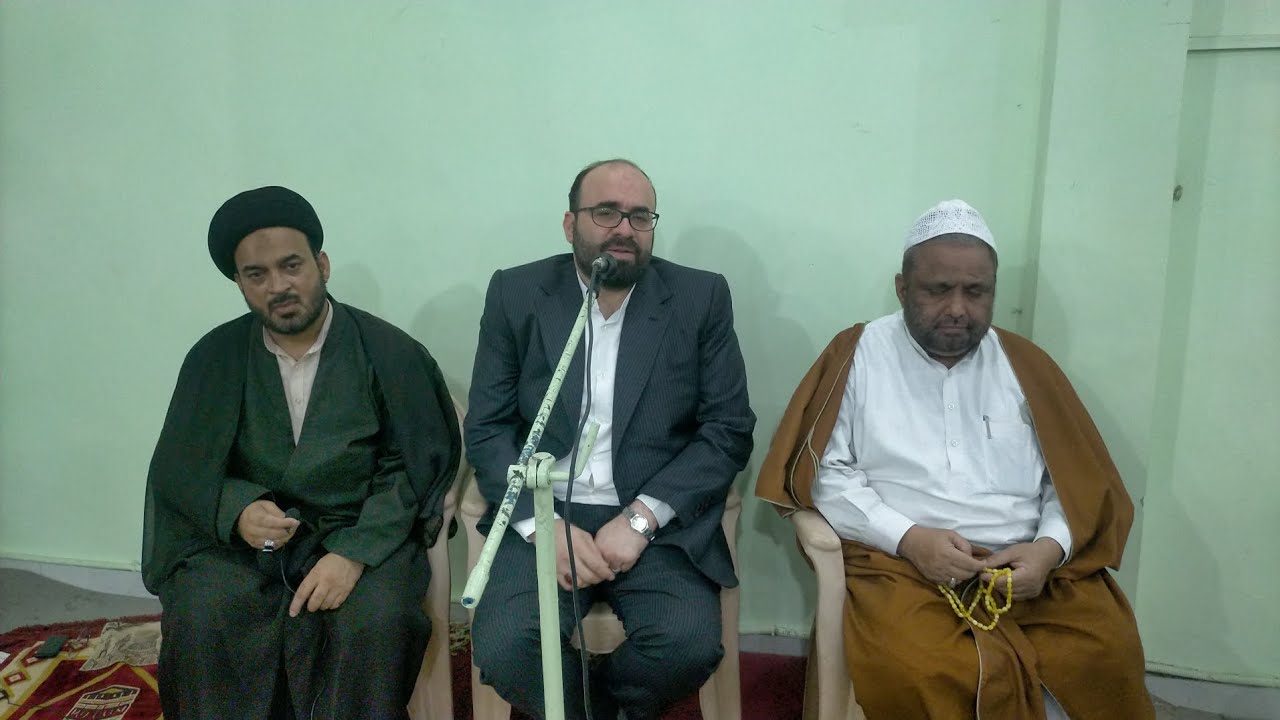 DR Fareeduddin fareed e asr culture Councler of Iran in delhi | Haidery ...