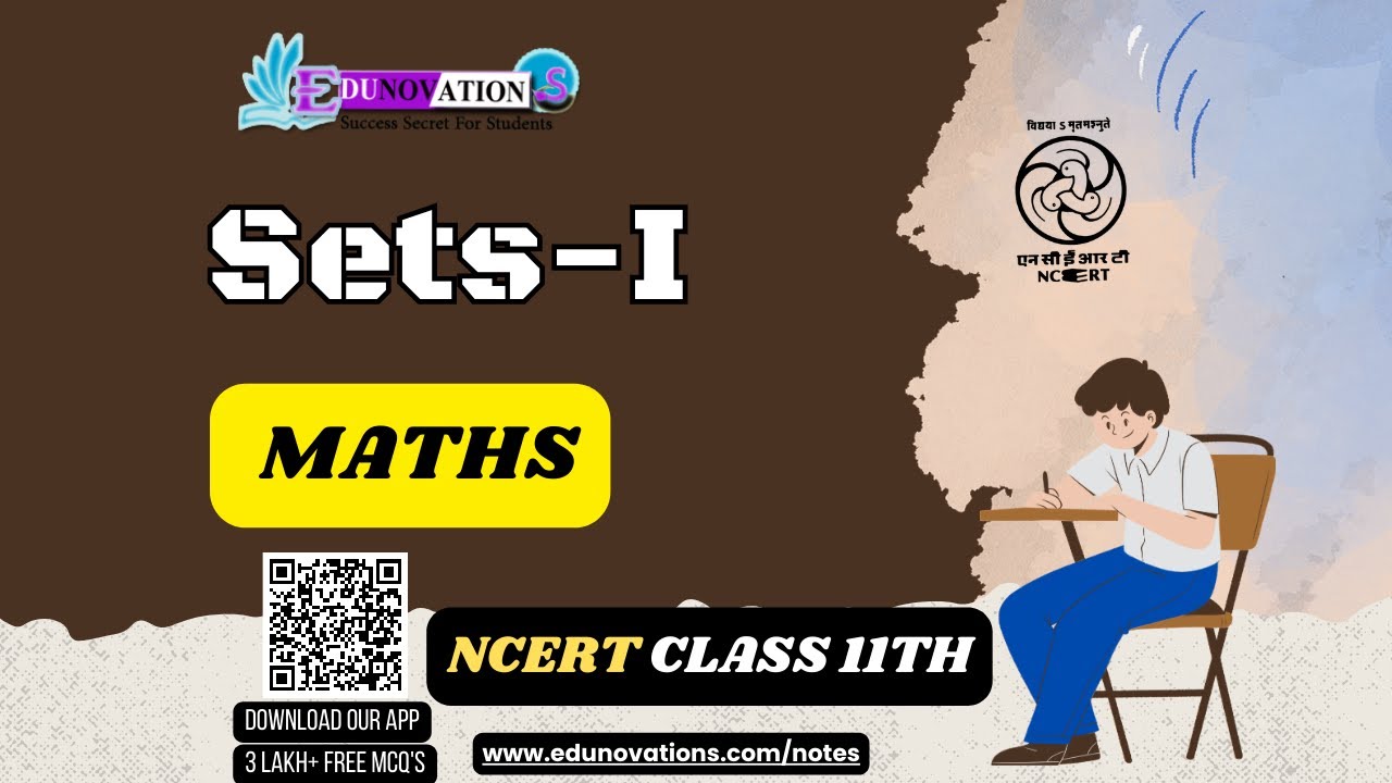 Sets 1 | NCERT Class 11 MATHS | CBSE - YouTube