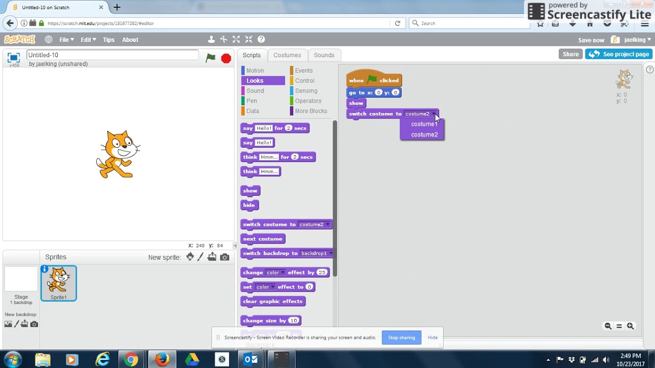 First Four Things for Every Sprite in Scratch - YouTube