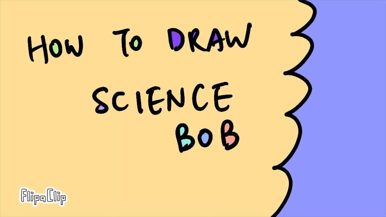 How to draw Science Bob | Funnibob - YouTube