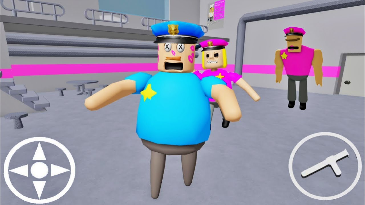 Playing as POLICEMAN DEAD | POLICE GIRL PRISON RUN (NEW OBBY) NEW MORPH ...