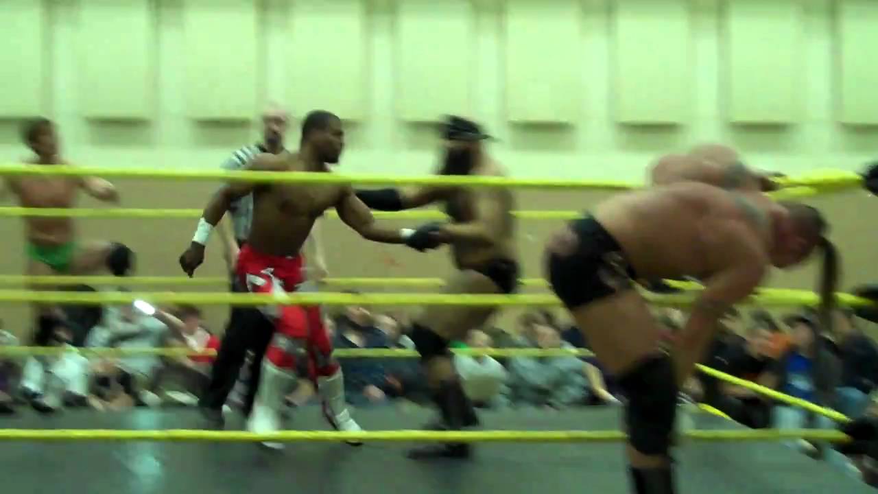 IWE - Bobby Ocean & Cameron Matthews vs Scott Reed & B.A. Tatum - YouTube