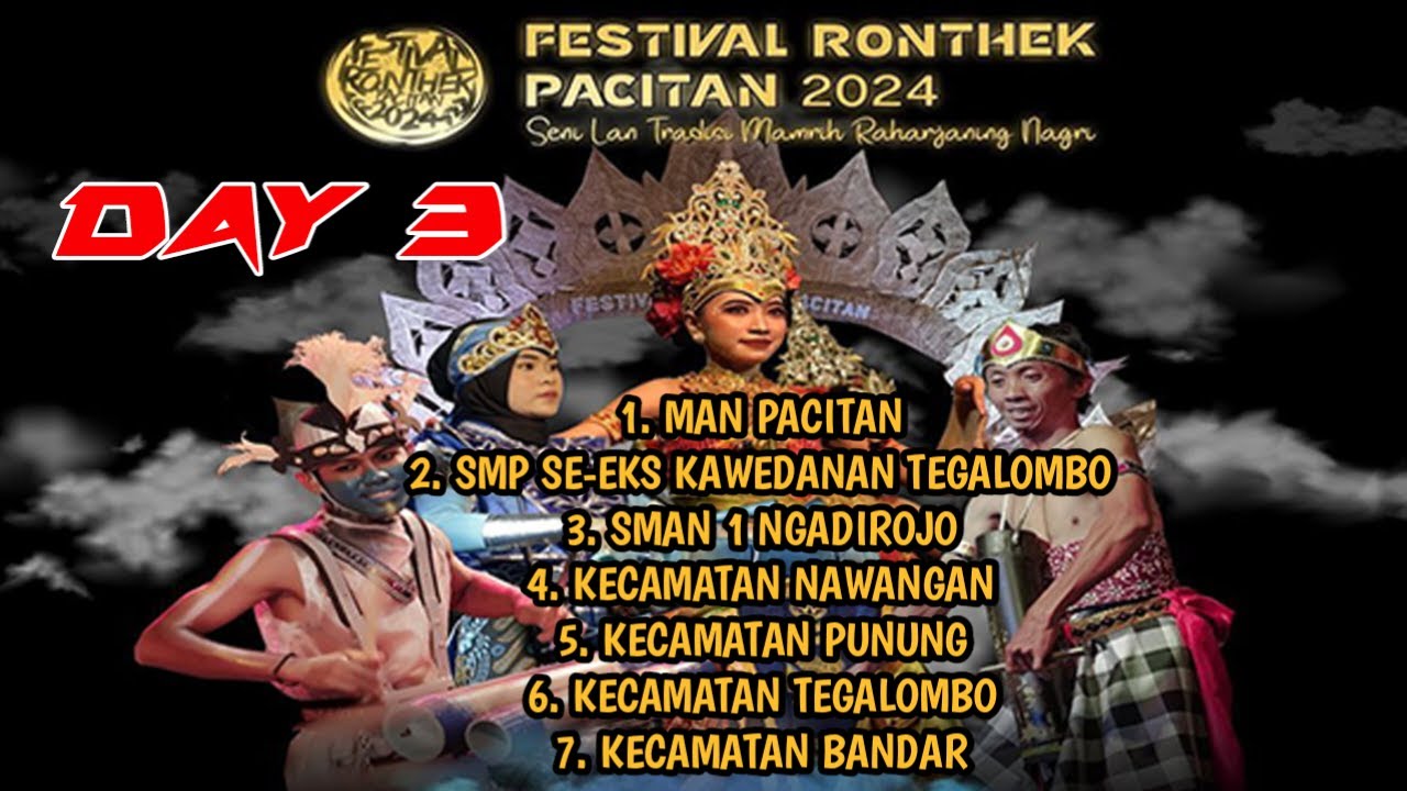 🔴Live Streaming Festival Rontek Pacitan 2024 Hari ke 3 - YouTube
