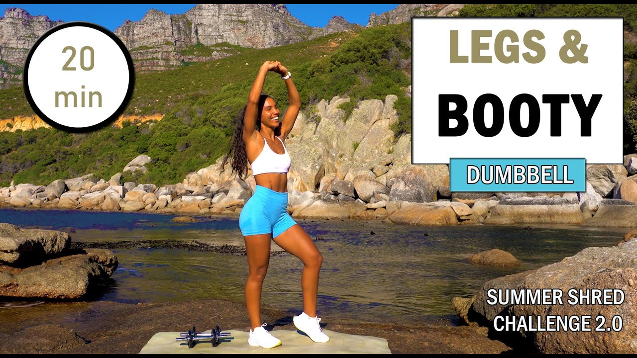 Day 19 20 Min Intense Dumbbell Legs And Booty Workout The Modern Fit